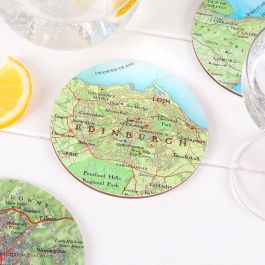 Map location coaster