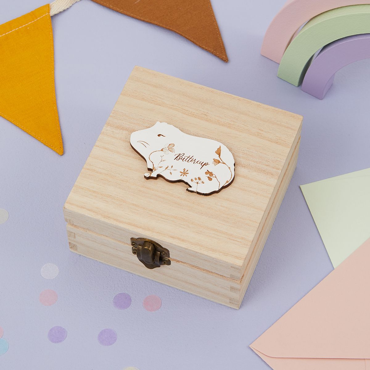Guinea pig keepsake gift and card | Child's birthday card