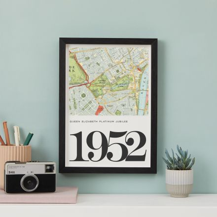 Personalised map prints | Map wall art | Map poster prints
