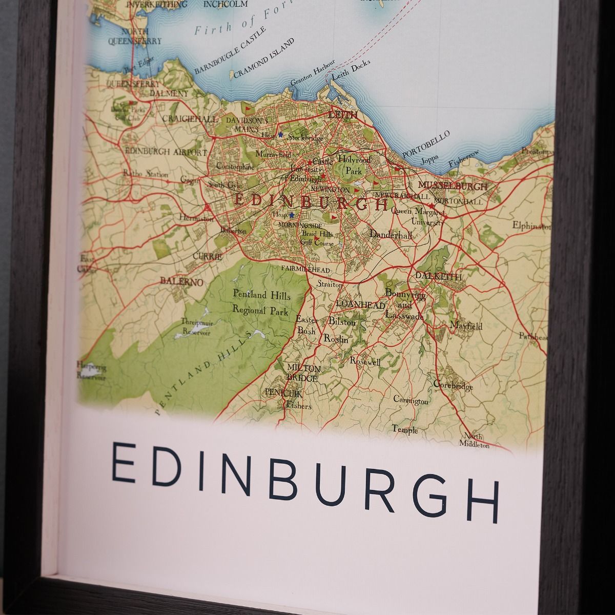 Edinburgh World Map